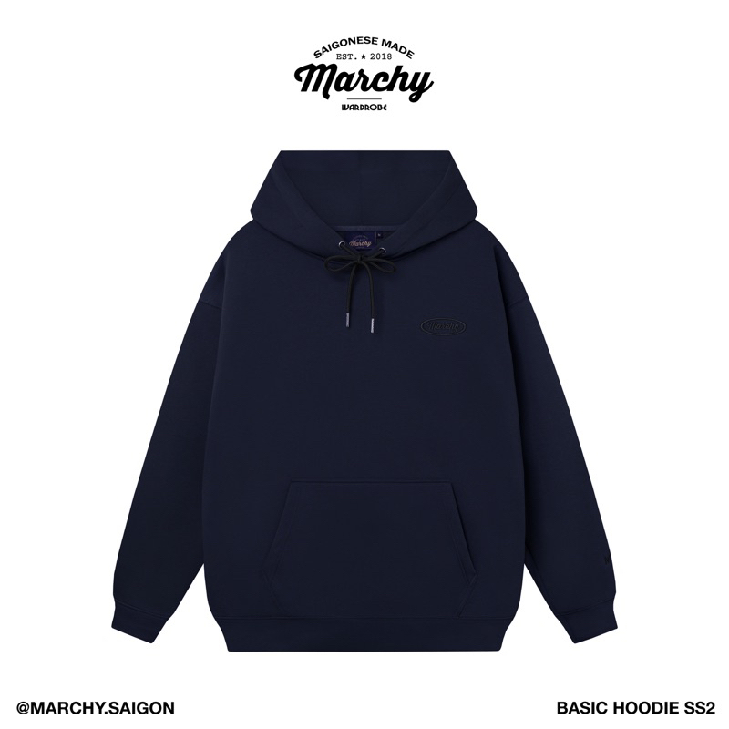 [mã Fadep1110 Giảm đến 30k đơn Từ 99k] Marchy Basic Hoodie Ss2 Áo