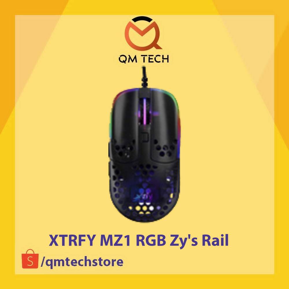 [LIKENEW] Chuột gaming kết nối dây XTRFY MZ1 RGB Zy's Rail | Shopee ...