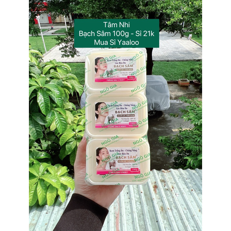 Lẻ 1 hủ kem Bạch Sâm 100g | Shopee Việt Nam