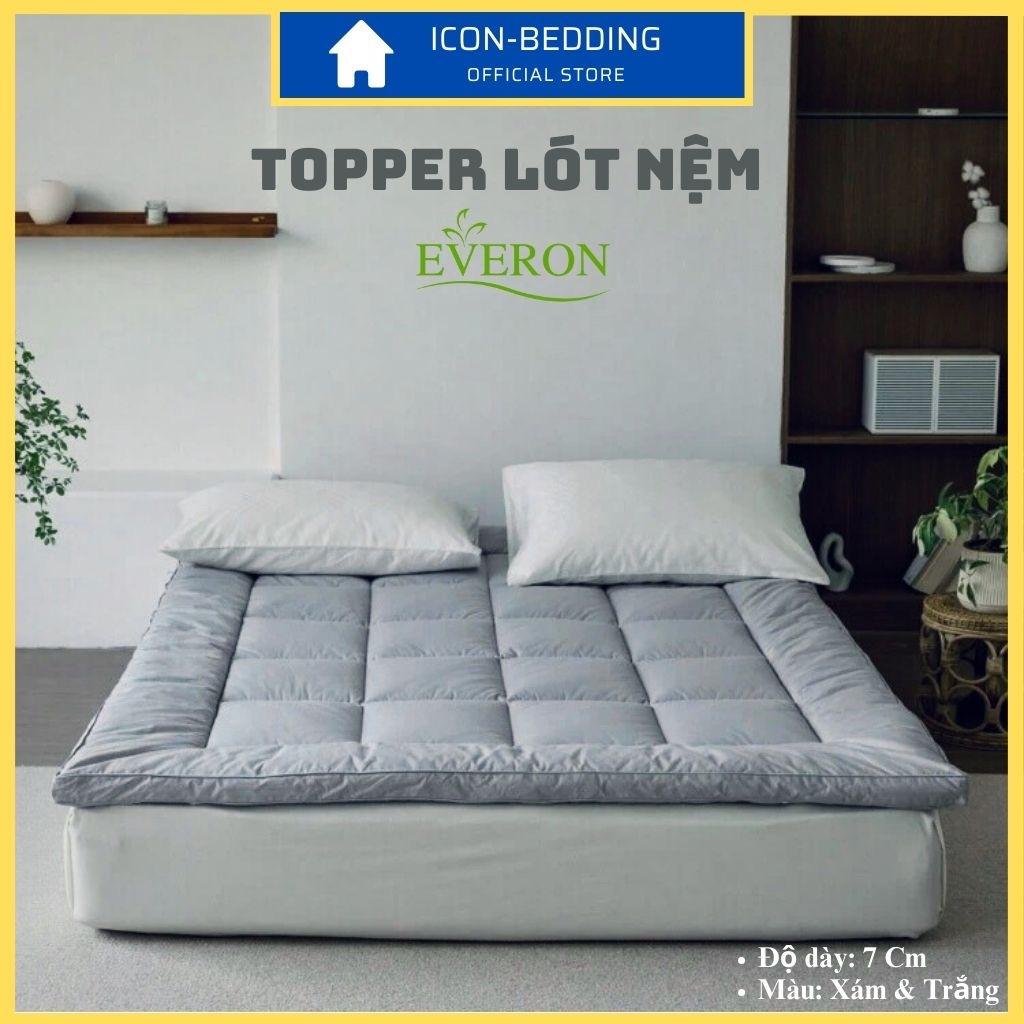 Topper Everon, Tấm Tăng Nệm Tiện Ích Dày 7cm Siêu Bồng Bềnh - Hàng ...