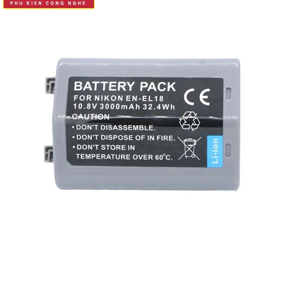Pin Máy Ảnh Nikon EN-EL18 3000mAh 10.8V Dùng Cho Các Máy Ảnh Nikon Z9 ...