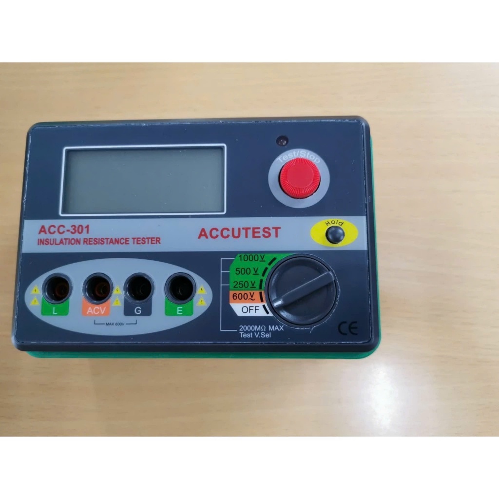 ACCUTEST ACC-301 Thiết Bị Đo Điện Trở Cách Điện, Đồng Hồ Đo Điện Trở ...