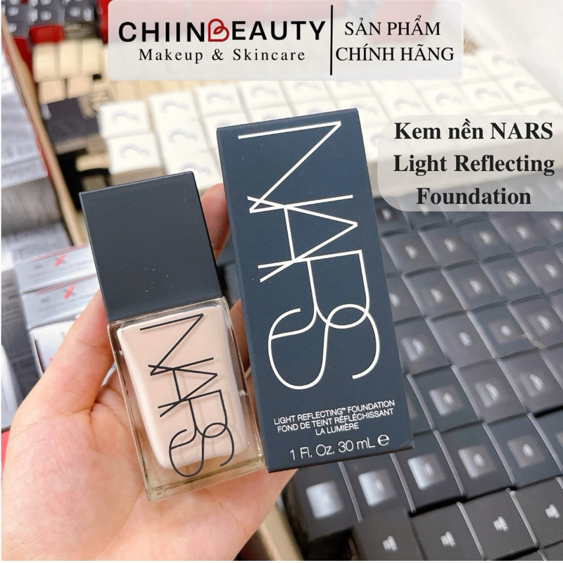 Có sẵn - Kem nền NARS Light Reflecting Foundation tone L0, L1, L2, L2.5 ...