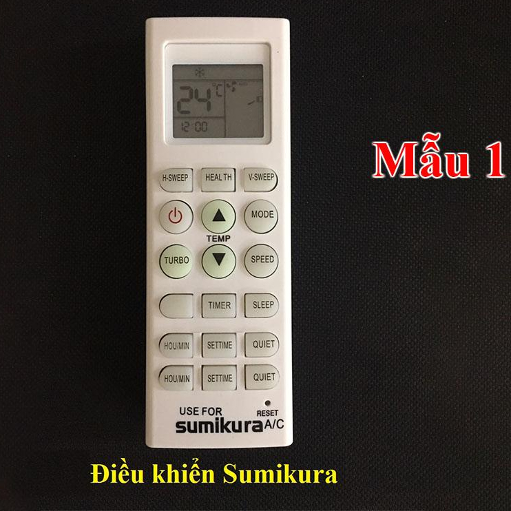 Remote máy lạnh SUMIKURA, điều khiển điều hòa SK Sumi dài mẫu 1 Xịn ...