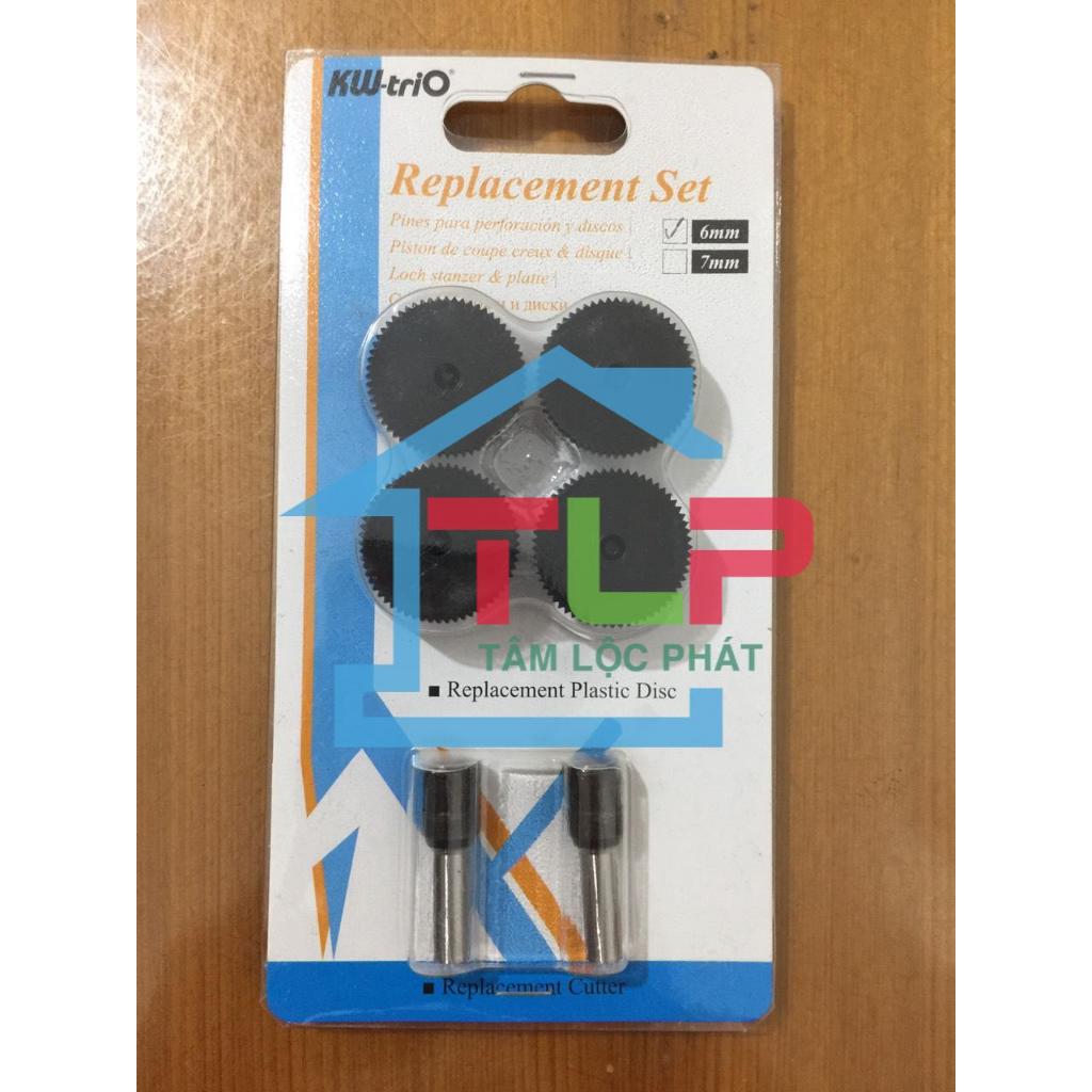 Vỉ 2 bộ Lưỡi dao máy đục lỗ KW Trio 952, 150 tờ (1 Vỉ gồm 2 lưỡi dao + 4 đế nhựa) | Shopee Việt Nam