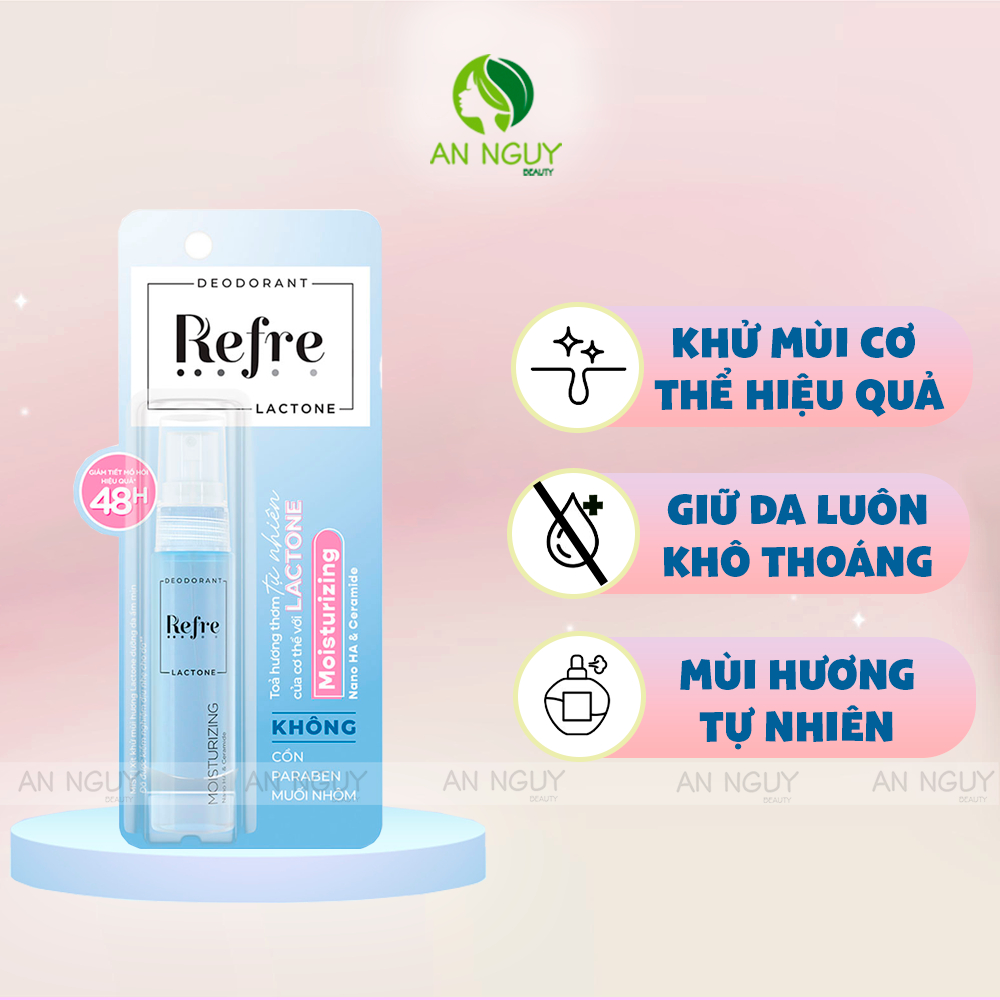 Xịt Khử Mùi Refre Lactone Deodorant Hương Thơm Tự Nhiên 30ml | Shopee ...