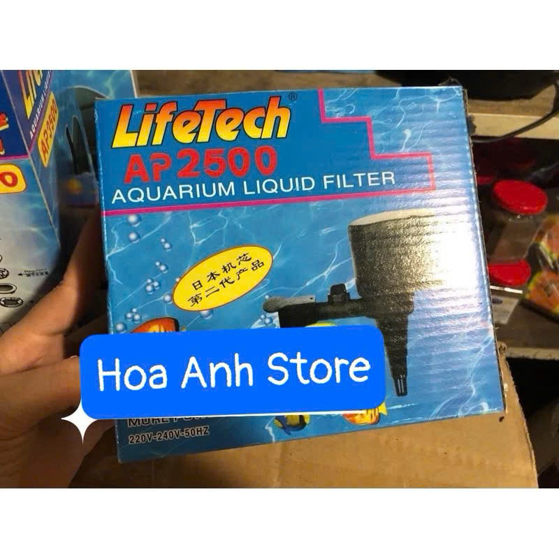 Máy Bơm Nước Lifetech AP2500 (32W - 2300L/H - 2M) - Máy Bơm Hồ Cá Cao Cấp | Shopee Việt Nam