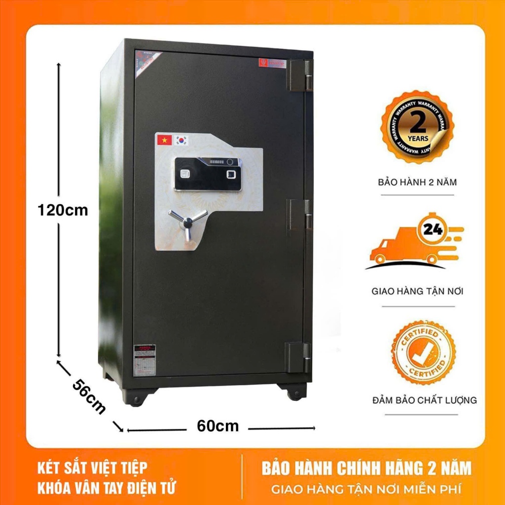 Két Sắt Century Việt Tiệp KVT240 Cỡ Lớn Việt Tiệp Xuất Khẩu Vân Tay ...