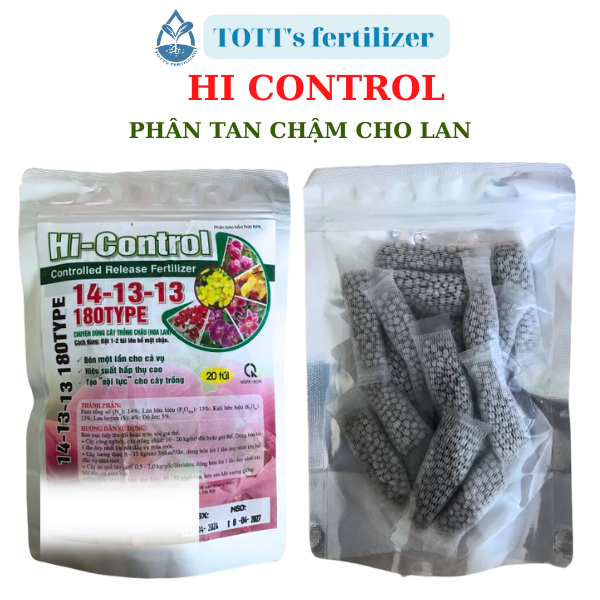 Phân chì tan chậm dành cho lan gói 20 tép nhỏ TOTT's fertilizer ...