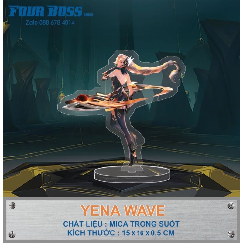 Mô Hình Tướng Yena Wave Trong Game Liên Quân Mobile - Arena of Valor ...