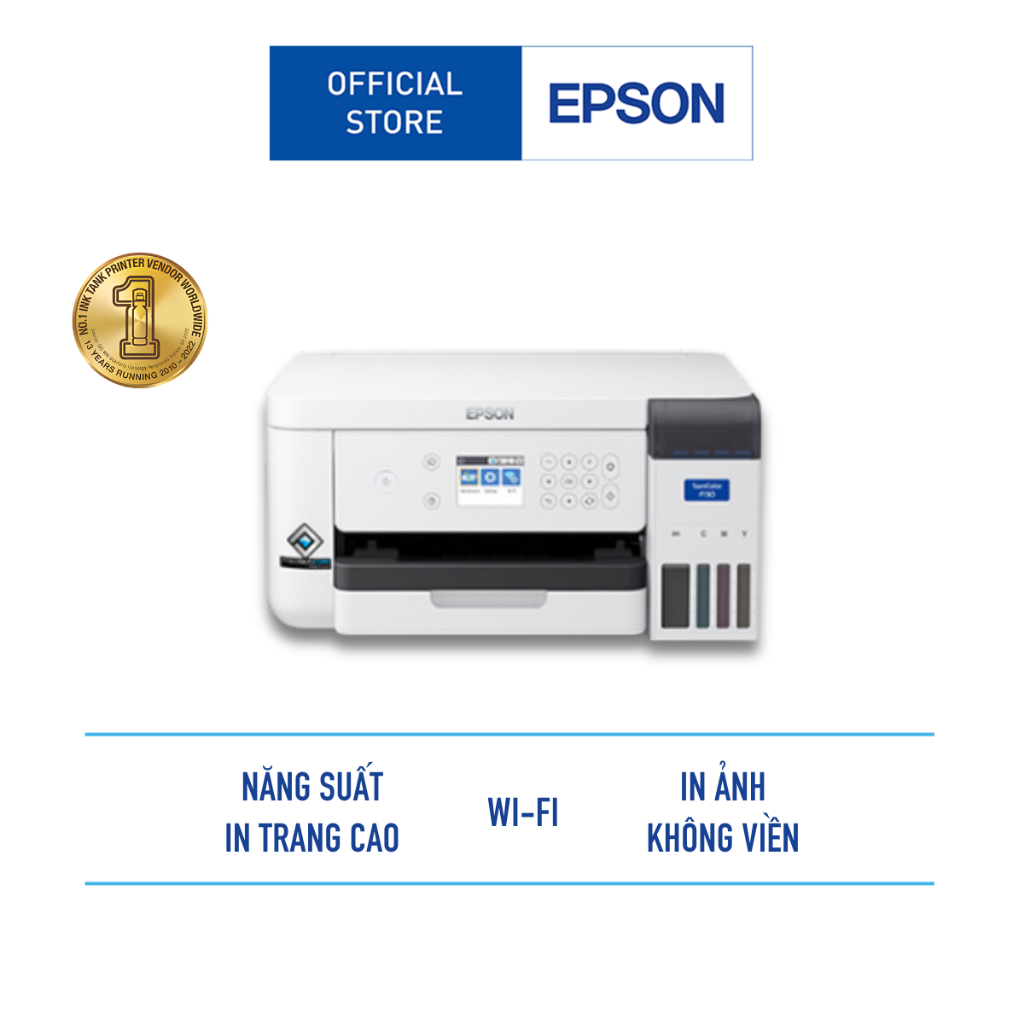 Máy In Epson SureColor SC-F130 Tích Hợp Công Nghệ In Chuyển Nhiệt Hiện ...