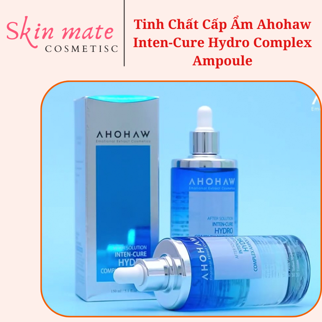 Tinh Chất Cấp Ẩm Ahohaw Inten-Cure Hydro Complex Ampoule (50ml/150ml ...
