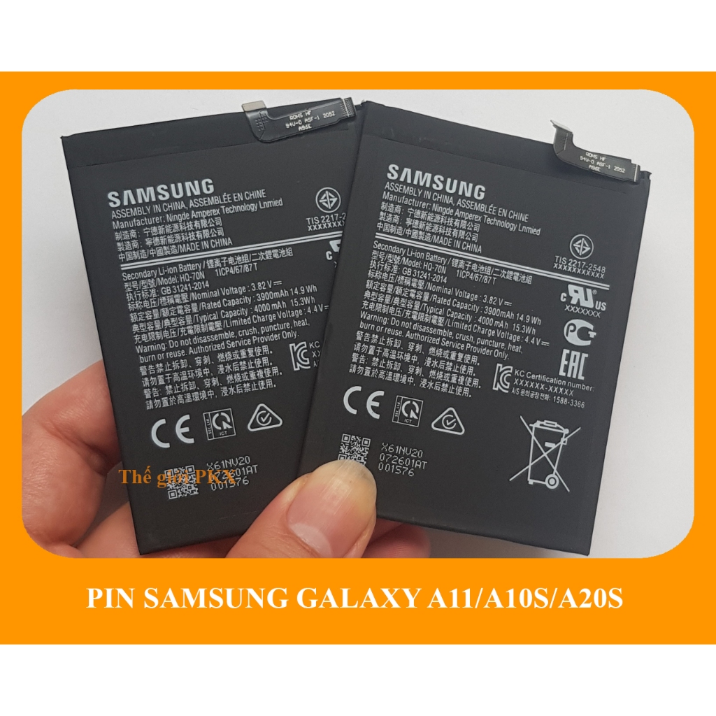 Pin Samsung Galaxy A11 A10S A20S zin công ty | Shopee Việt Nam