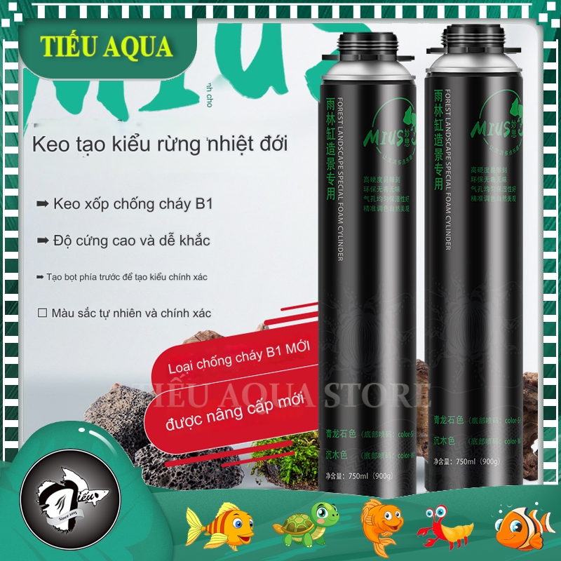 FOAM MIUS Tạo Hình Bố Cục, Background Hồ Bán Cạn, Keo Xịt Tạo Khối Cho ...