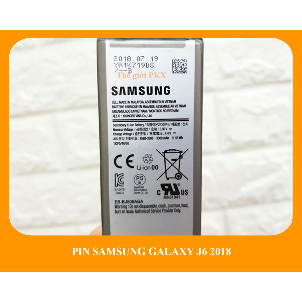 Pin Galaxy J6 Plus J6+ | Galaxy J6 2018 nhập khẩu | Shopee Việt Nam