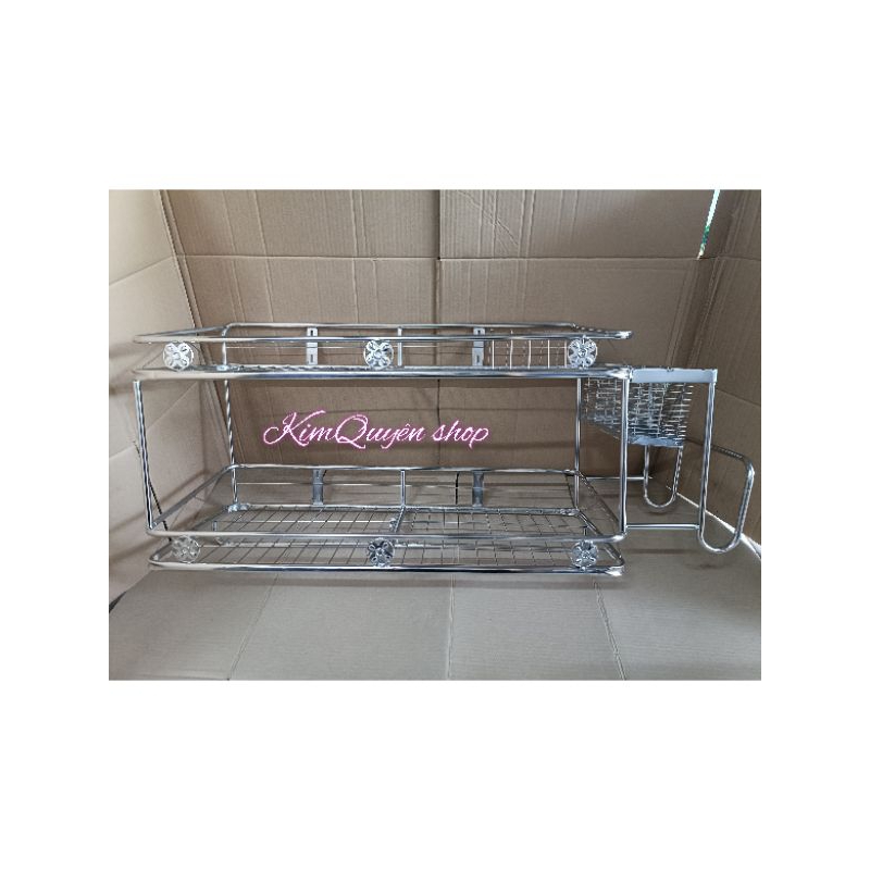 Kệ úp chén bát inox 201 treo 2 tầng | Shopee Việt Nam