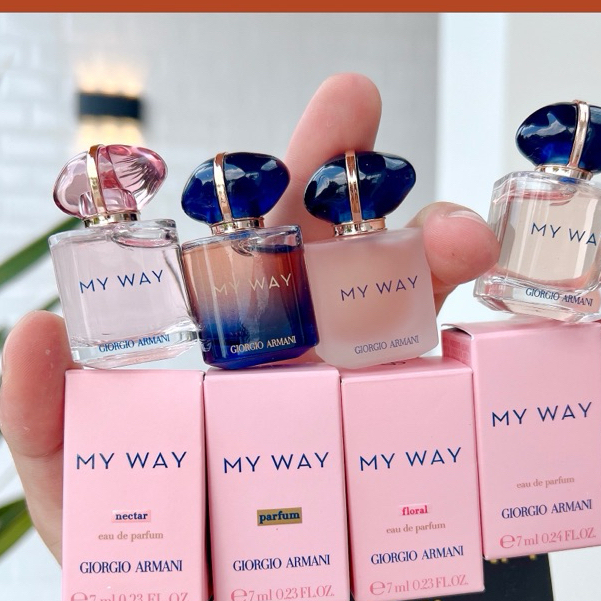 Nước hoa mini nữ MY WAY Edp - Floral - Nectar - Parfum 7ml | Shopee ...