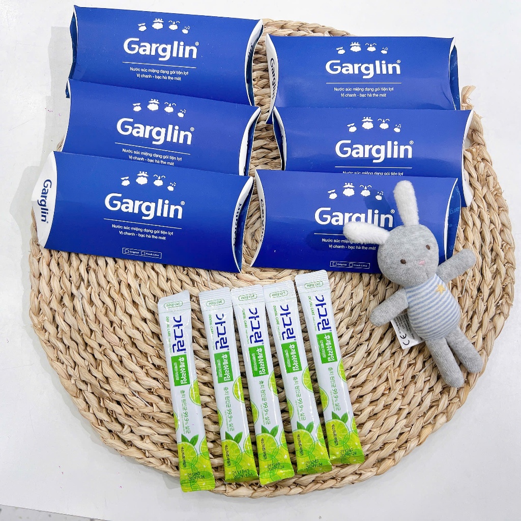 NƯỚC SÚC MIỆNG THE MÁT GÓI TIỆN LỢI GARGLIN FRESHLIME DUNG TÍCH 10ML | Shopee Việt Nam