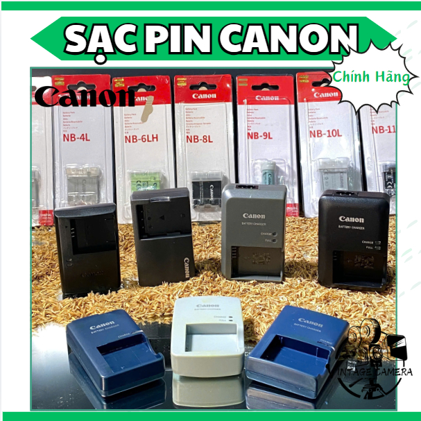 Sạc pin Canon 4L, 5L, 6L, 8L, 10L, 11L CHÍNH HÃNG | Shopee Việt Nam