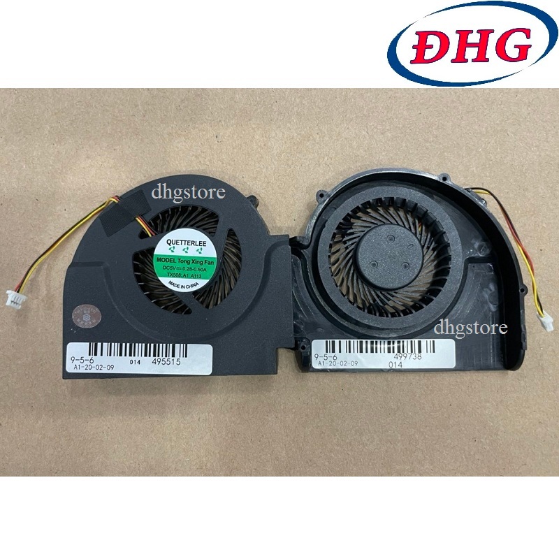 Fan quạt tản nhiệt CPU laptop Lenovo Thinkpad W510 T510 T510i DC5V VGA ...
