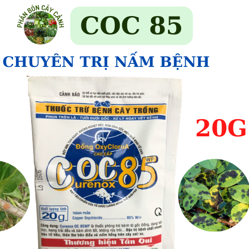 Thuốc Trừ Bệnh Coc85 - Gói 20g - Trừ bệnh góc đồng | Shopee Việt Nam