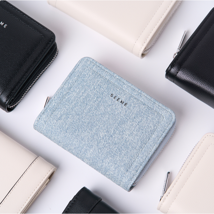 Ví tiền nữ cầm tay dáng hộp SEEME Cindy Wallet Hình Chữ Nhật | Shopee ...