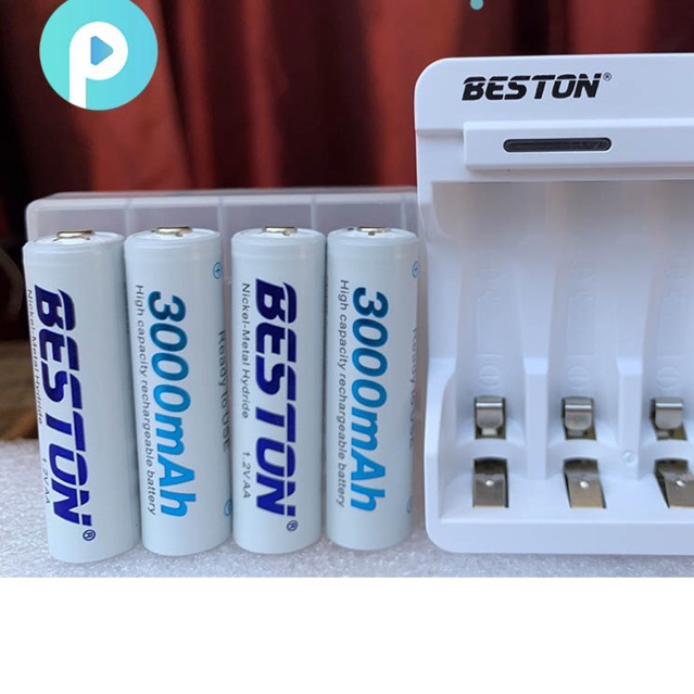 Pin sạc BESTON 1.2V AA AAA, Sạc pin chính hãng BESTON Giá Sập Sàn | Phố ...