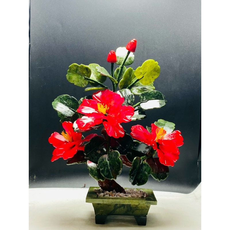 Cây hoa , cây hoa Mẫu Đơn Phong Thủy Bằng Ser pentine - Cao 30cm ...