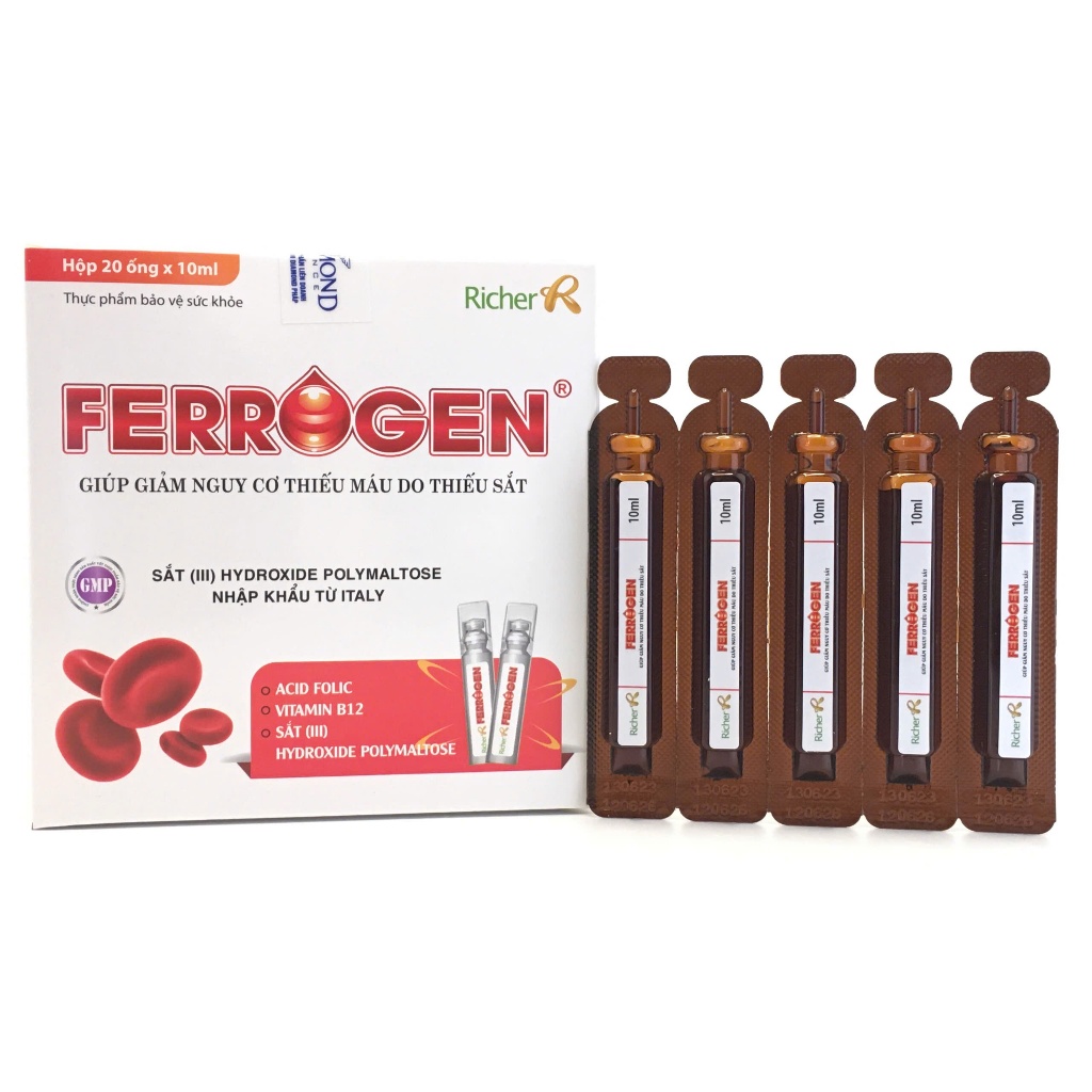 Sắt Ferrogen - Bổ Sung Sắt Cho Người Thiếu Máu Do Thiếu Sắt - Nguyên ...
