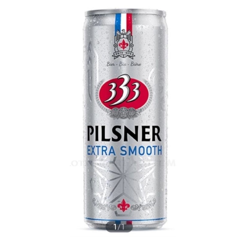 Bia 333 Pilsner Extra Smooth 4.3% ABV Lon 330ml | Shopee Việt Nam