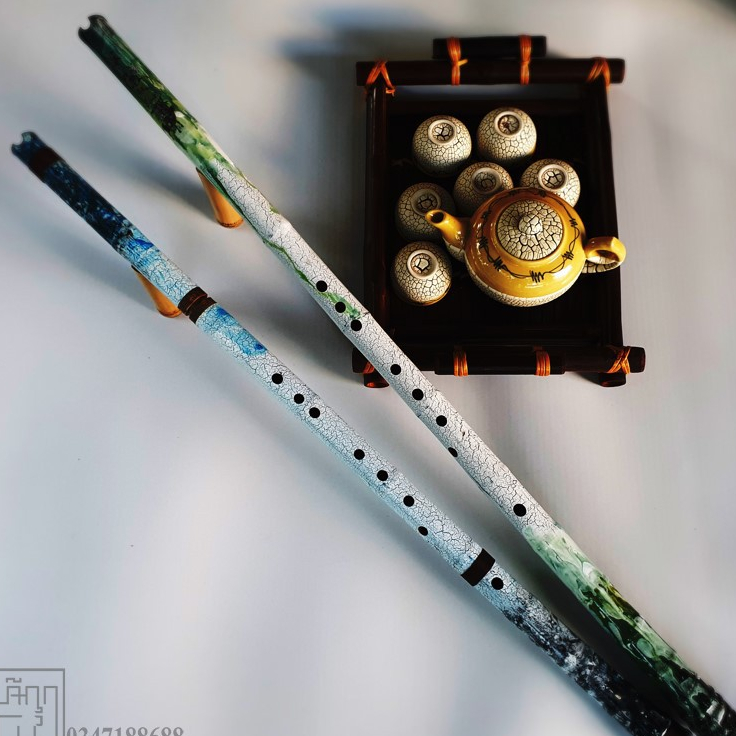 Động tiêu Harubi - Tiêu giả Ngọc, vân Đá - tiêu Bát Khổng | Shopee Việt Nam