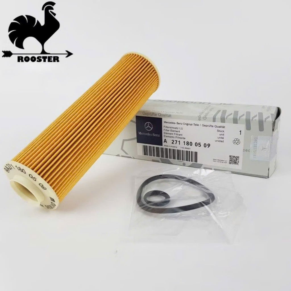 Lọc nhớt (lọc dầu) động cơ xe Mercedes-Benz C180, C250, E200, E250, SLK ...