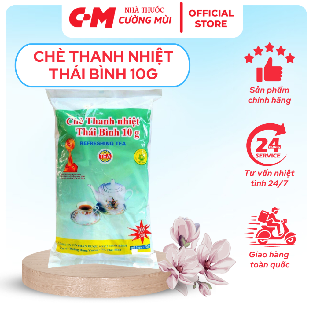 Chè thanh nhiệt Thái Bình, trà thanh nhiệt giải độc, mát gan, chè thanh ...