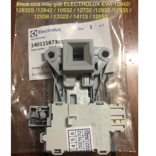 Khoá cửa máy giặt ELECTROLUX EWF12942/ 12832S /12842 / 10932 / 12732 ...