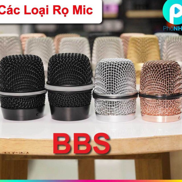 CHỤP MICRO BBS,RỌ MICRO BBS, ĐẦU LƯỚI MIC BBS, CHỤP MICRO BBS | PHONHAC ...