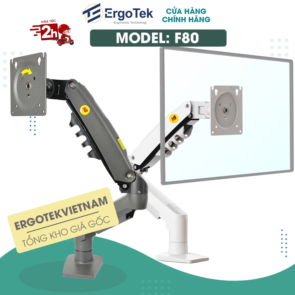 Giá Treo Màn Hình Máy Tính NB F80 17 - 30 Inch / ErgoTek EZ1 / NB G45 ...