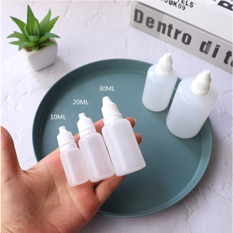 Lọ nhựa nhỏ mắt 3ml/ 5ml/10ml/20ml/30ml/50ml/100ml loại lọ DÀY- Chai chiết mỹ phẩm, chiết mực ...