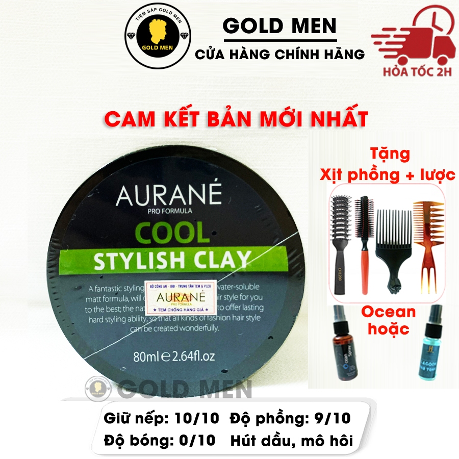 Sáp vuốt tóc Aurane Cool Stylish Clay [Chính Hãng] | Shopee Việt Nam