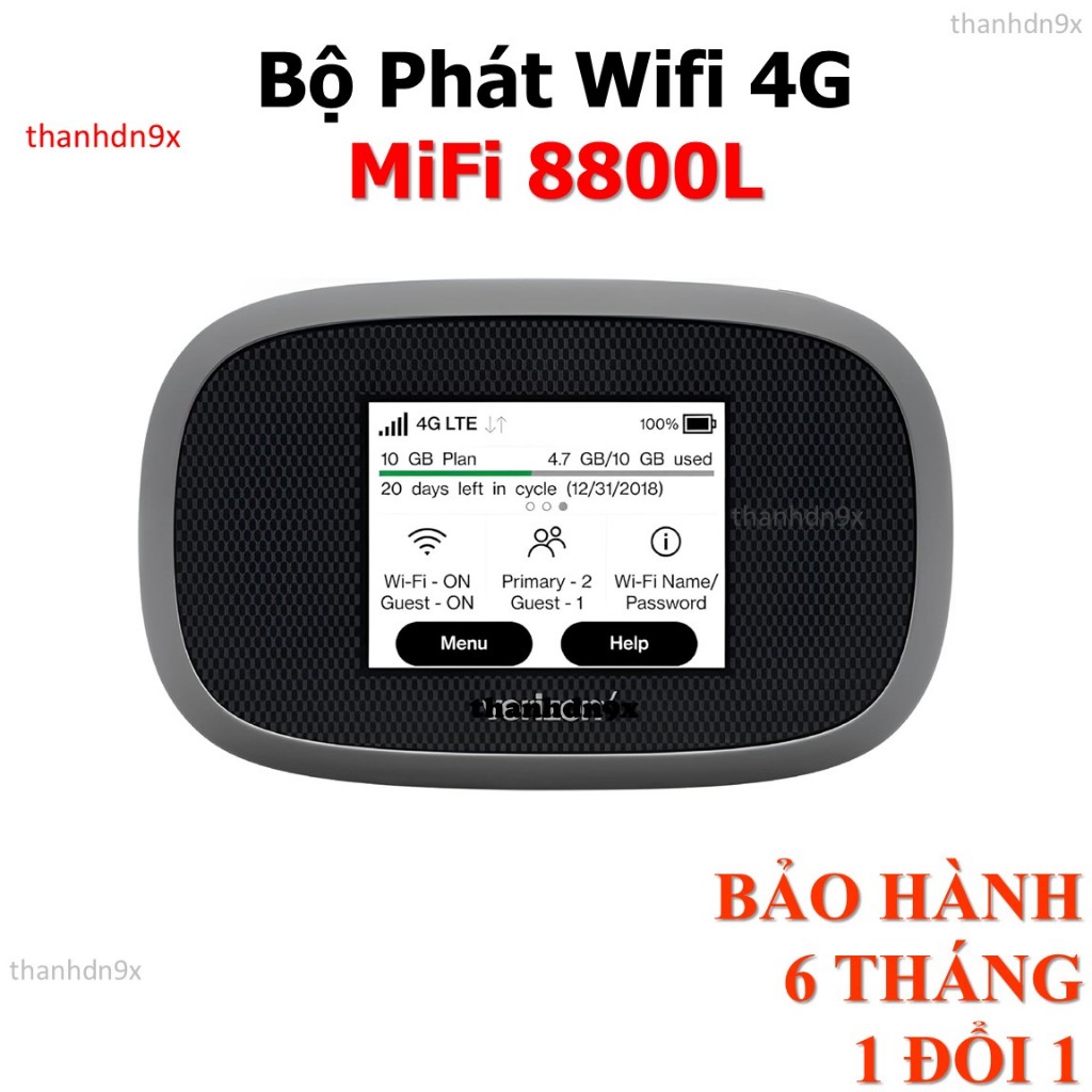 Bộ Phát Wifi 4G MiFi 8800L Verizon Inseego Jetpack – Cục phát wifi sim ...