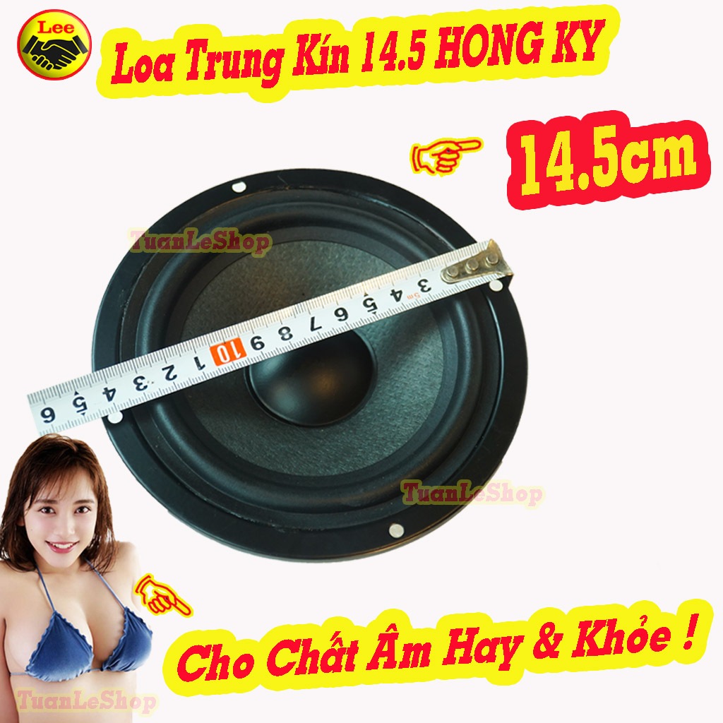 Loa Trợ Lời 15, Loa Mid 14.5cm- LOA TRUNG KÍN 14 – Giá 01 Loa Mid 12 HONG KY Màng Xám | Shopee ...