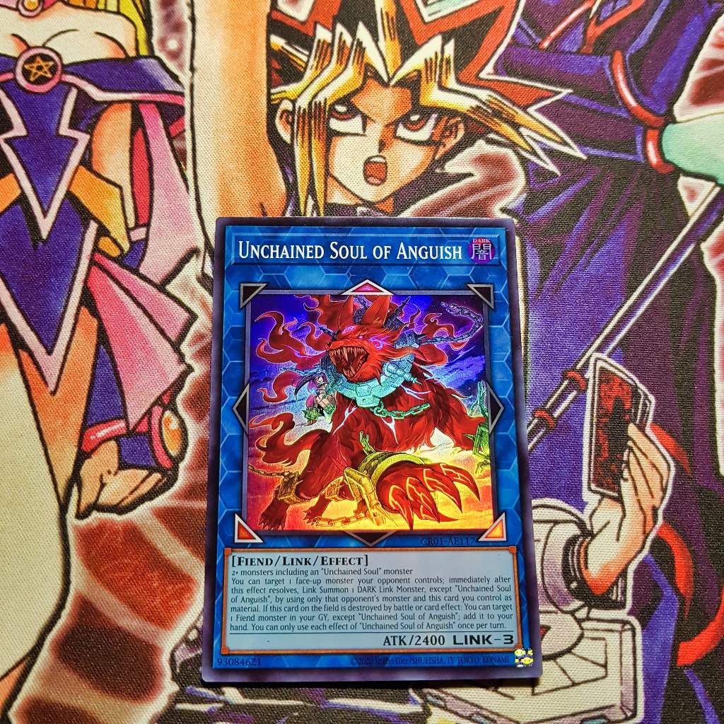 Thẻ bài Yugioh chính hãng | Unchained Soul of Anguish (AE) | Super Rare ...