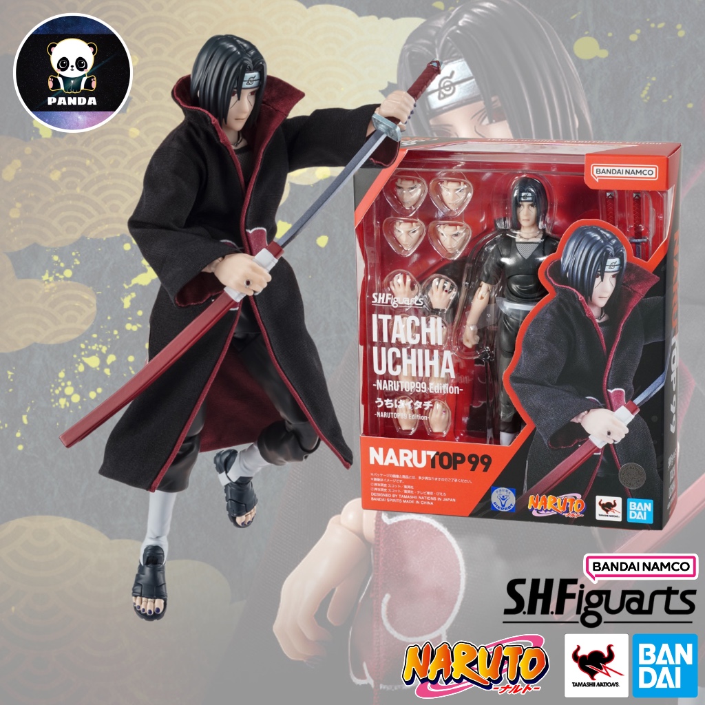 Mô Hình Itachi Uchiha SHF NARUTO Narutop99 Edition Chính Hãng BANDAI ...