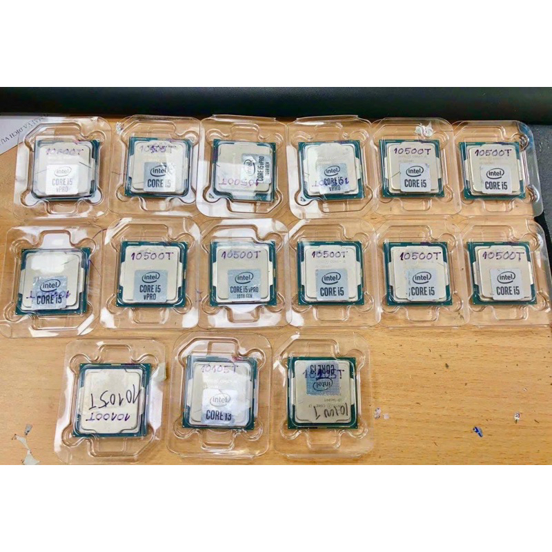Chip intel Core I5 10500T (2.30 Up To 3.80GHz, 12M, 6 Cores 12 Threads ...