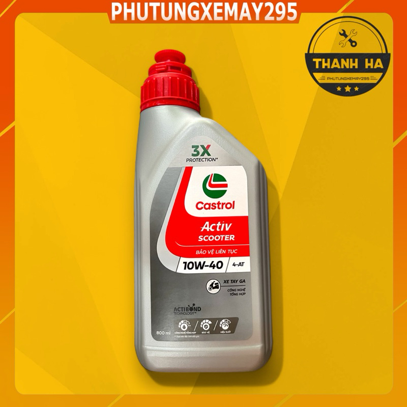 Dầu nhớt Castrol Activ cho xe ga | Shopee Việt Nam