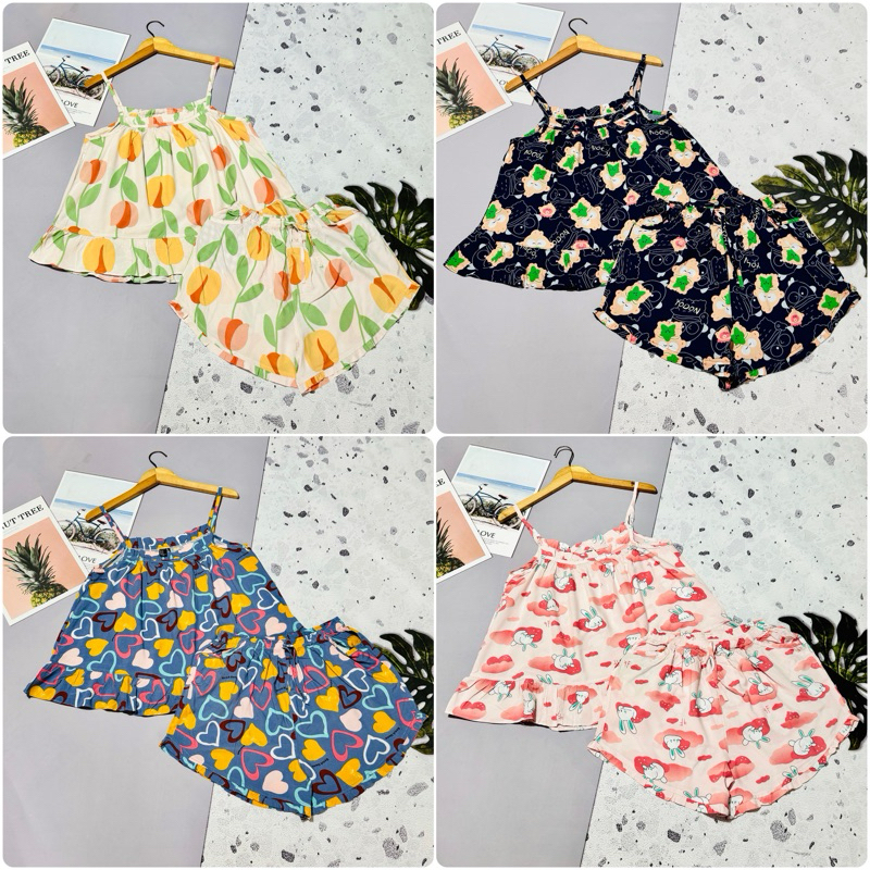 lẻ size L (55-63kg)đồ bộ đùi dây tole lanh | Shopee Việt Nam