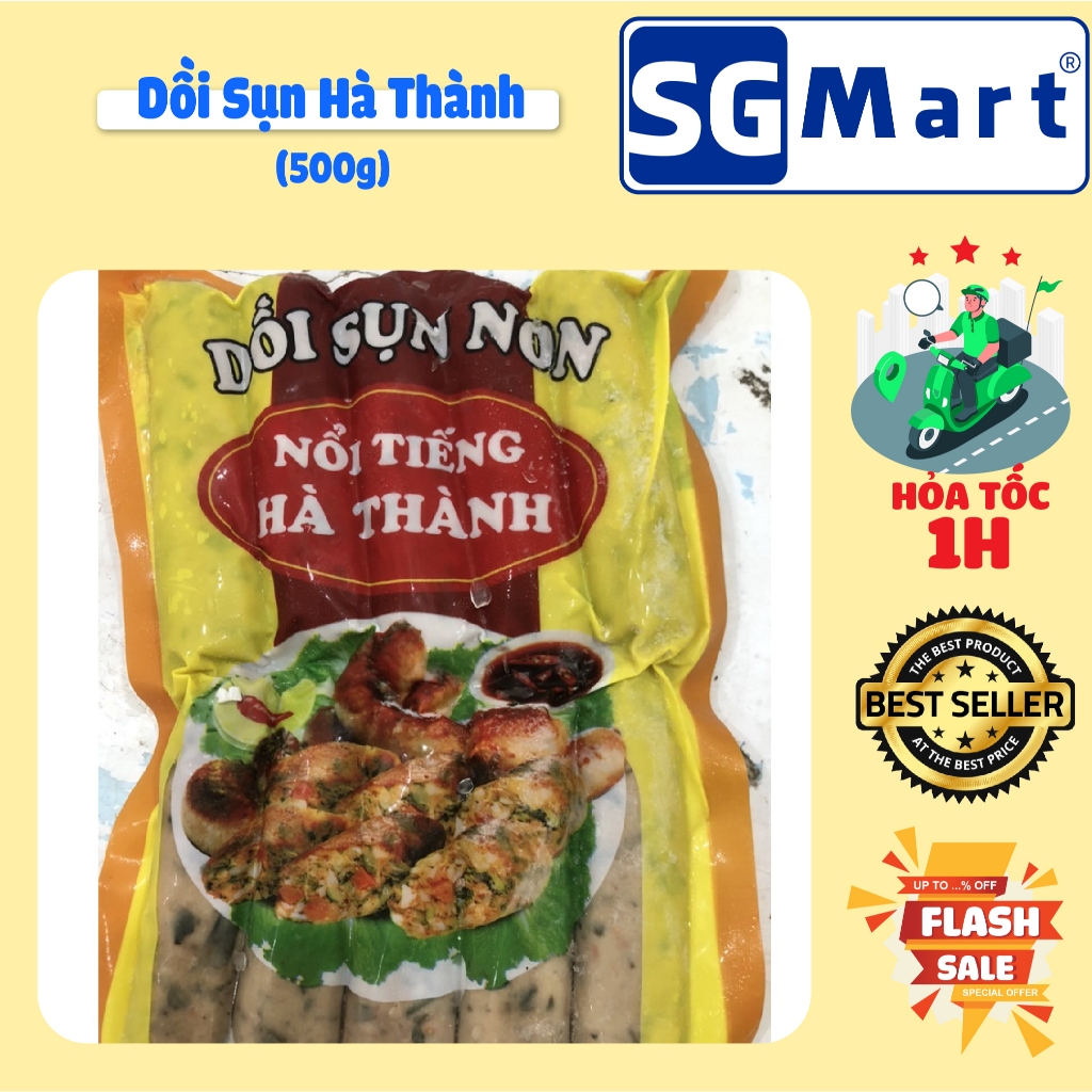 Dồi Sụn - Dồi Sụn Non Hà Thành Túi 500g [Ship Hỏa Tốc 1H HCM] | Shopee ...
