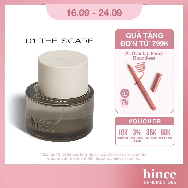 Nước Hoa Unisex hince hince Eau De Parfum 01 The Scarf 50Ml | Shopee Việt Nam