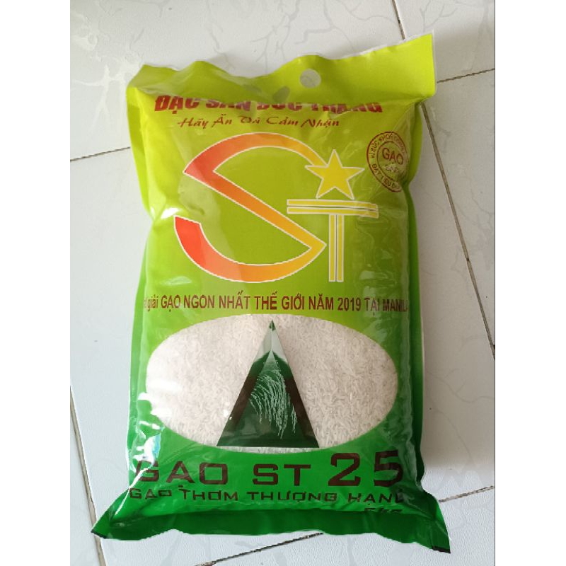 Gạo ST25 loại 5kg | Shopee Việt Nam