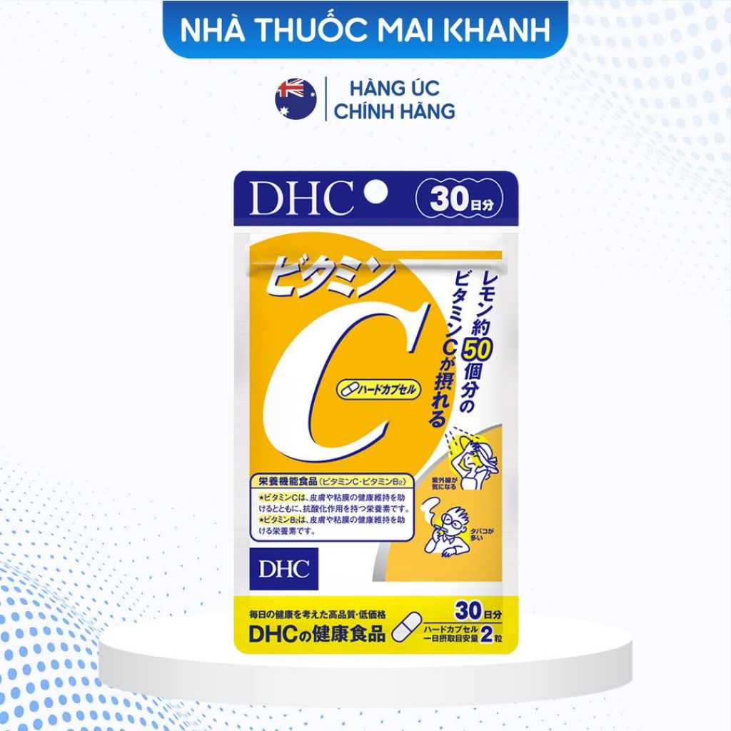 Viên Uống DHC Vitamin C 90 ngày Nhật Bản - Viên Uống Bổ Sung Vitamin C ...
