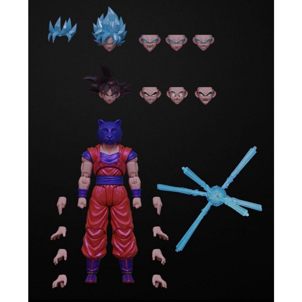 [Mô Hình Chính Hãng] SHF Kong Blue Goku Kaioken Dragon Ball | Shopee ...